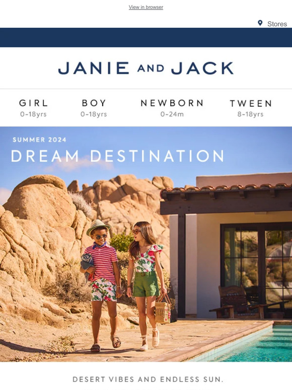 Janie and Jack: Give Summer 2024 a warm welcome... | Milled