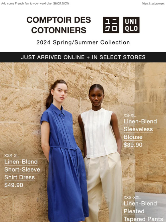UNIQLO: Just arrived: UNIQLO and COMPTOIR DES COTONNIERS | Milled