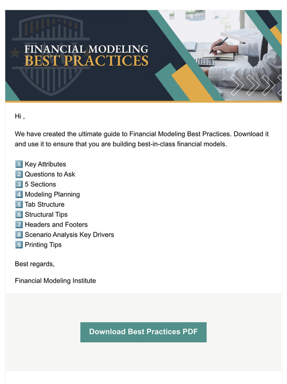 Financial Modeling Institute: ️ The Ultimate Guide to Financial Modeling Best Practices | Milled