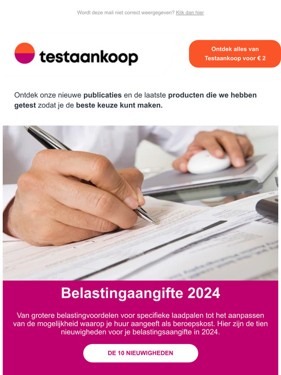 Test Aankoop: Verbeter je EPC, Verkiezingen 2024, opladen van ...