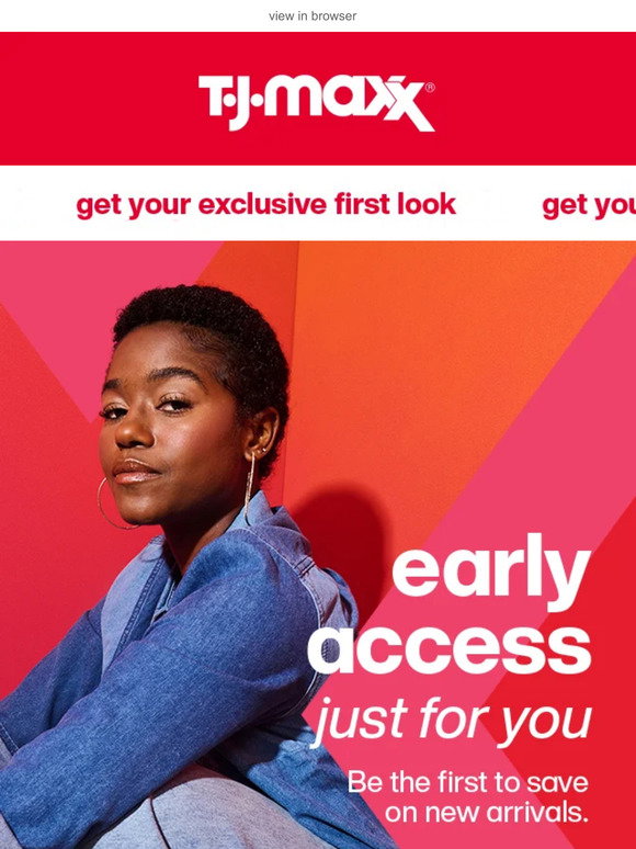 TJ Maxx: EARLY ACCESS to save big! | Milled