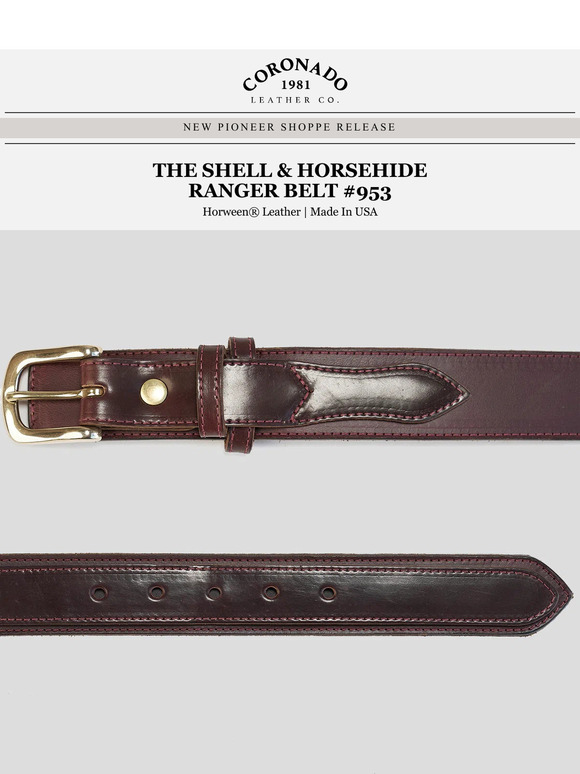Coronado Leather: Introducing The Shell Cordovan & Horsehide Ranger ...