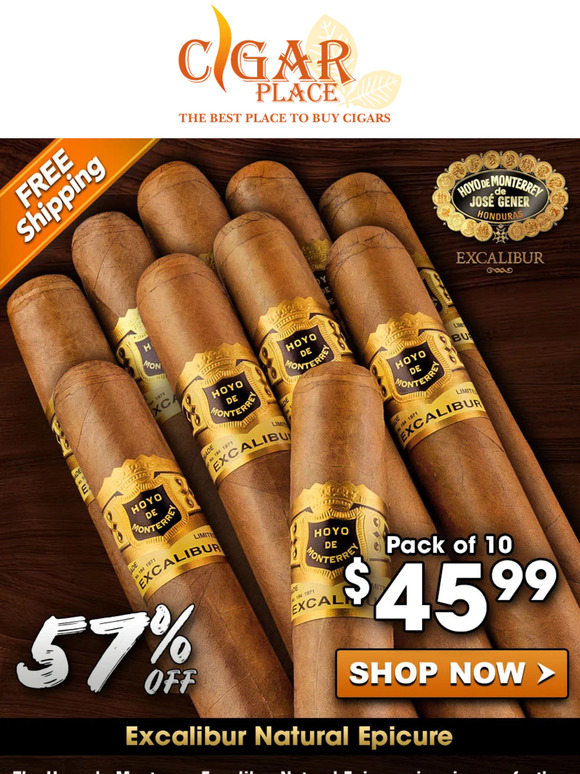 Cigar Place: Score 57% off the Excalibur Natural Epicure and smoke like ...