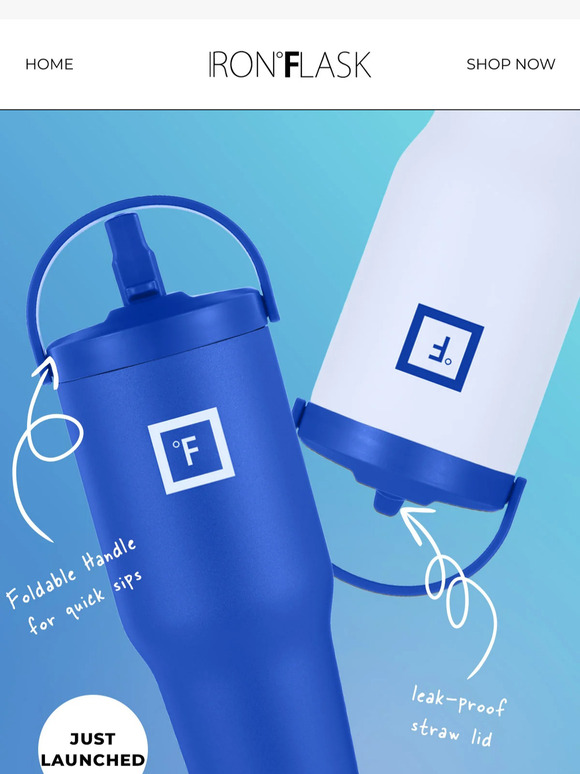 Iron Flask: The Ultimate Sidekick Insulated Tumbler from Iron Flask is ...