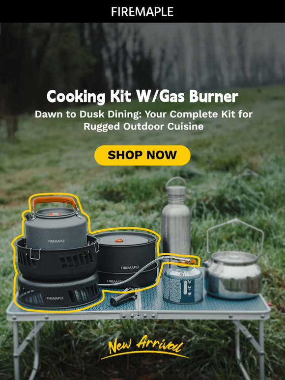 Fire Maple: ⭐INTRODUCING⭐Complete Cooking Kit for Rugged Outdoor | Milled