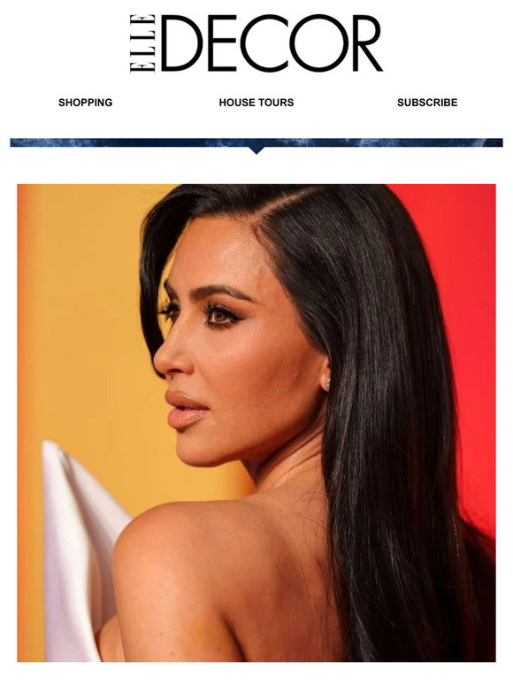 ELLE: Kim Kardashian Had Knockoff Donald Judd Furniture in Her Office ...