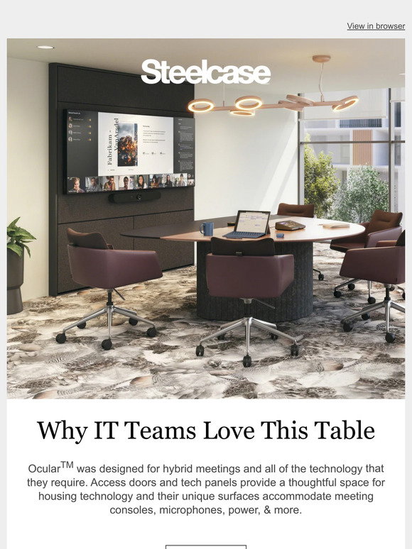 Steelcase: Why IT Teams Love This Table | Milled