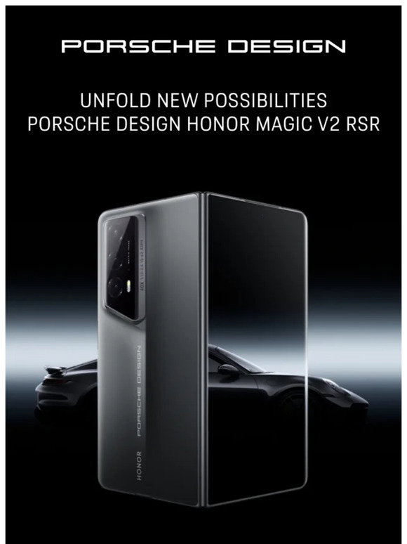 Porsche Design: PORSCHE DESIGN HONOR Magic V2 RSR | Milled