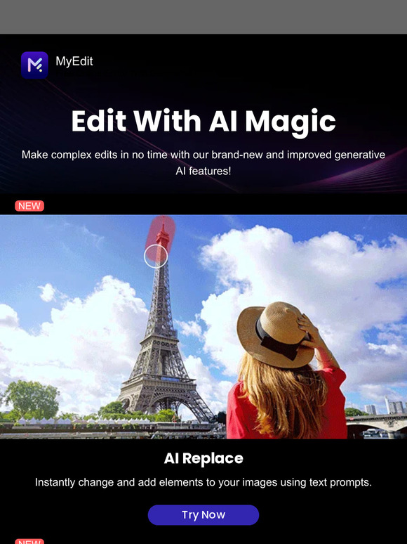 CyberLink: New Online Tools: AI Replace, AI Model Background & More ...