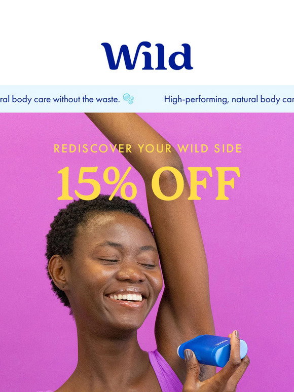 Wild: Enjoy 15% off on your next order | Milled