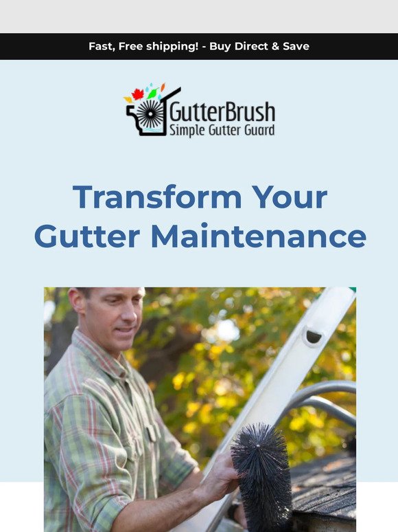 GutterBrush: 5 Reasons Why GutterBrush is the Ultimate Gutter Guard ...
