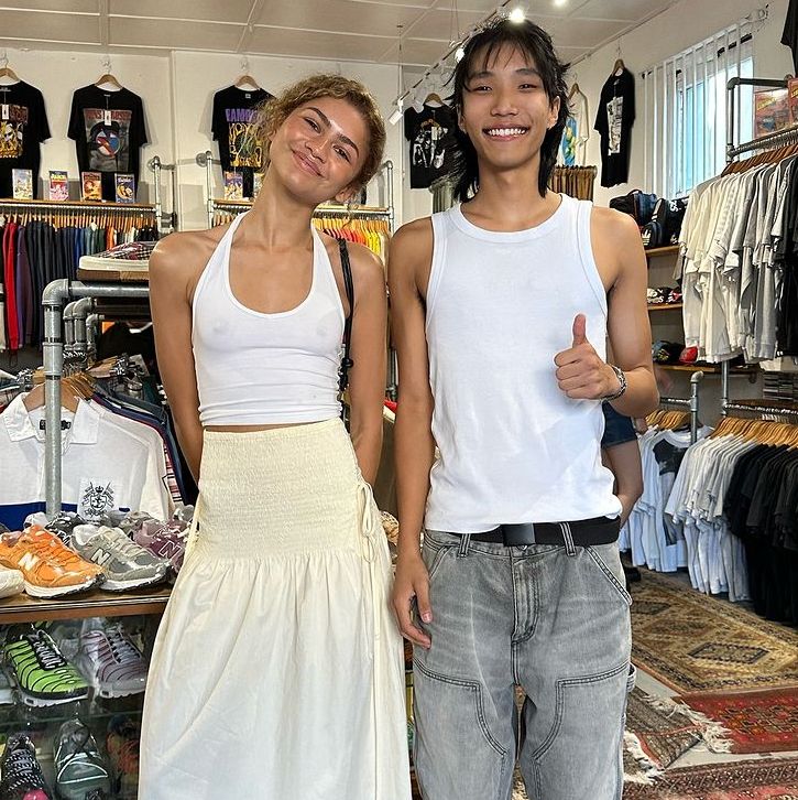 Harper's Bazaar: Zendaya Gets in the Mood for Spring in a Drop-Waist ...