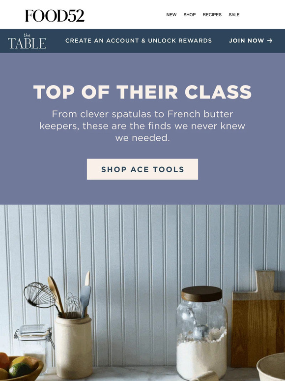 Food52 Email Newsletters: Shop Sales, Discounts, and Coupon Codes