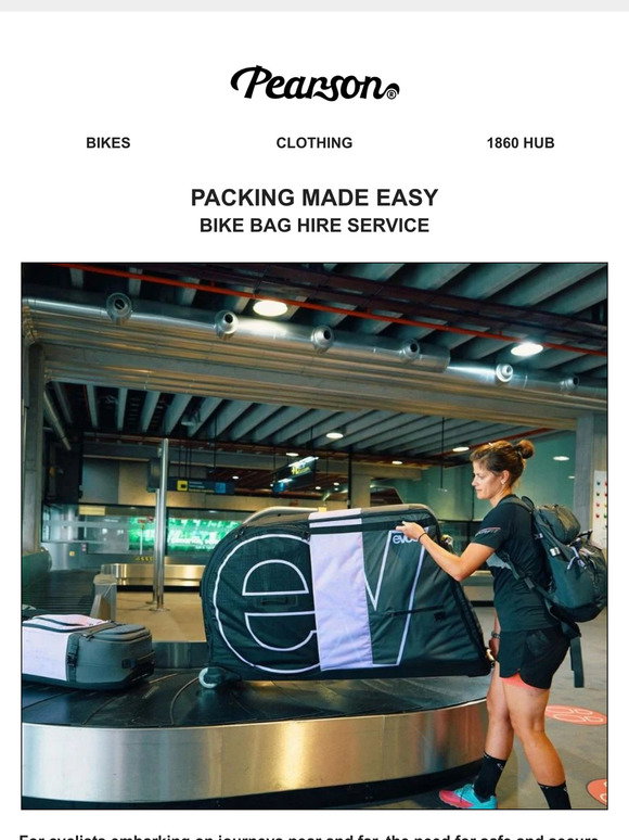 Pearson Cycles: PACKING MADE EASY | Milled