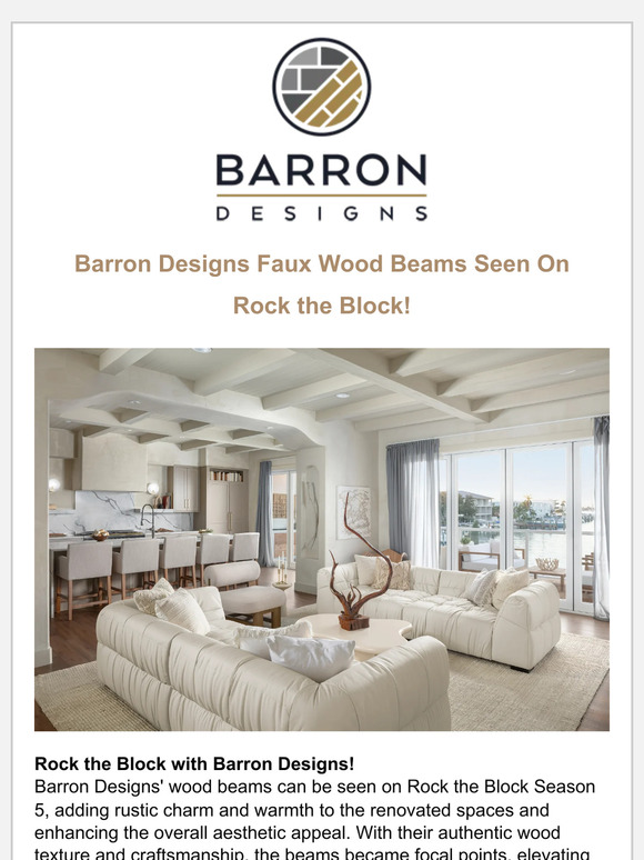 Barron Designs: Barron Designs Shines on Rock The Block Season 5! | Milled