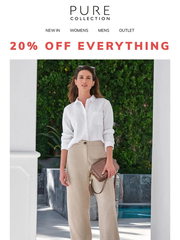 Pure Collection Email Newsletters: Shop Sales, Discounts, and Coupon Codes