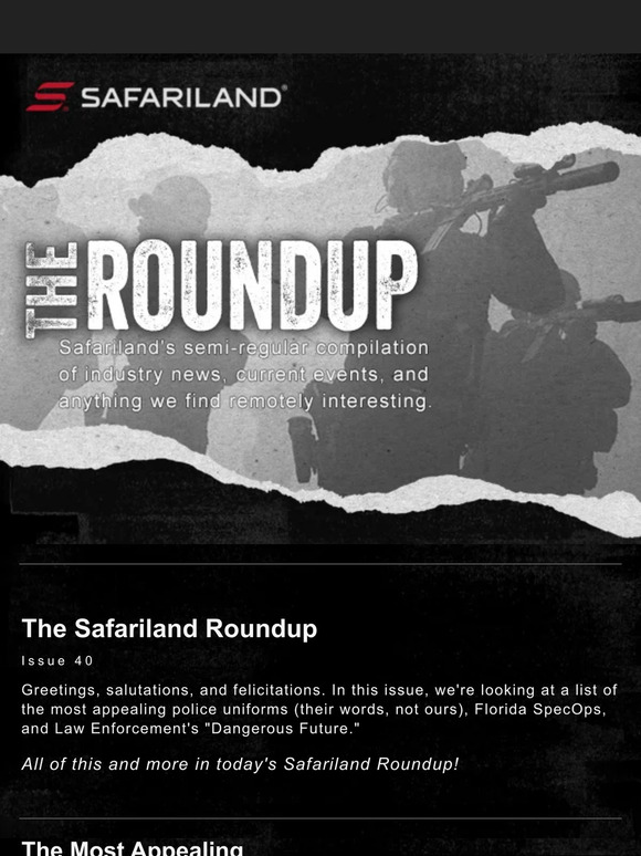 Safariland: ROUNDUP Issue 40 | Milled