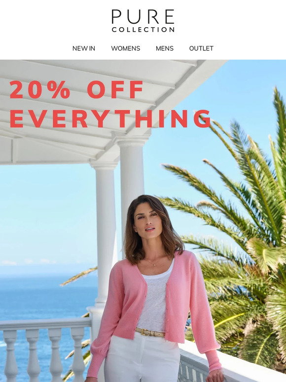 Pure Collection: Ends Tomorrow | 20% Off Luxury Cashmere Pieces | Milled
