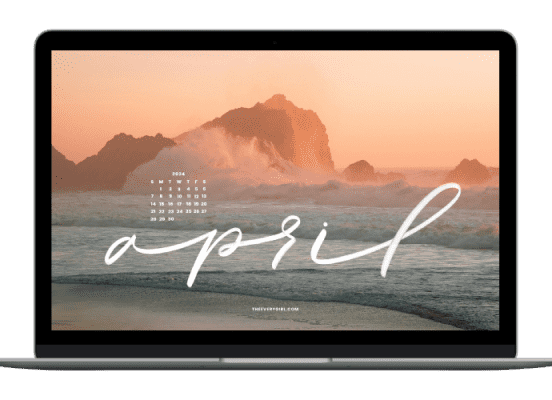 The Everygirl: Free, Downloadable Tech Backgrounds for April 2024! 💻 ...