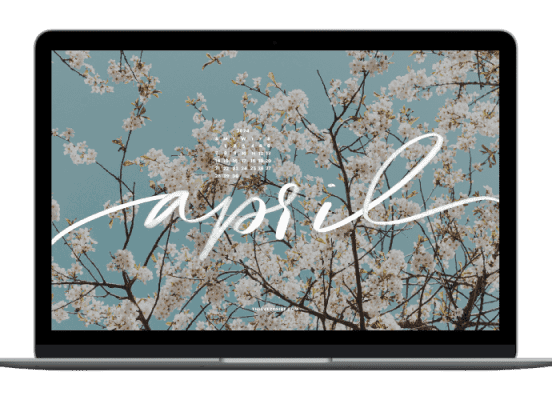 The Everygirl: Free, Downloadable Tech Backgrounds for April 2024! 💻 ...