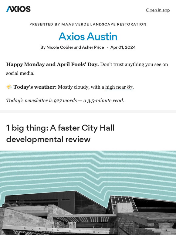 Axios Austin: 📚 Book ban attempts | Milled