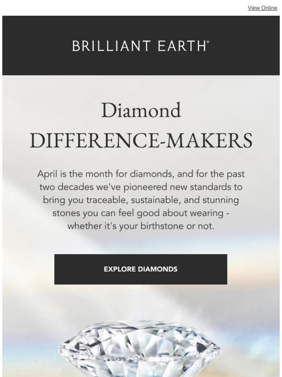 Brilliant Earth Email Newsletters: Shop Sales, Discounts, and Coupon Codes