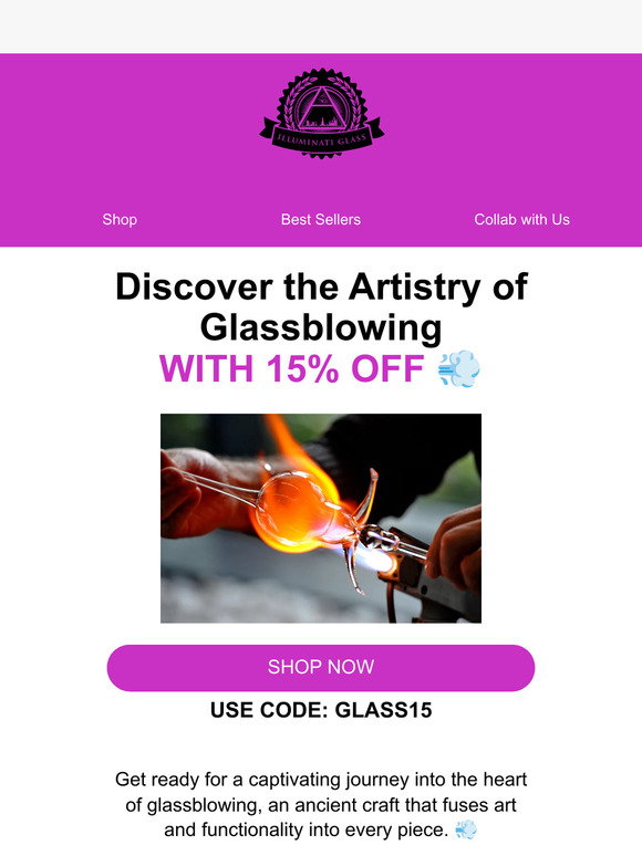 Illuminati Glass: Learn the The Art Behind Your Smoke with 15% OFF | Milled