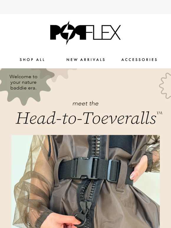 POPFLEX: Meet the Head-to-Toeveralls™ | Milled