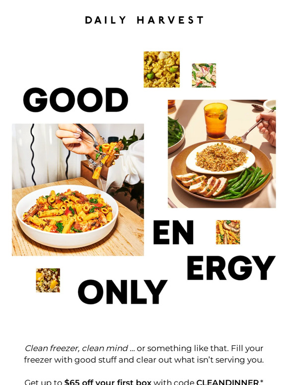 Daily Harvest Email Newsletters: Shop Sales, Discounts, and Coupon Codes