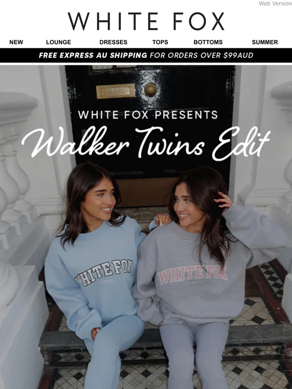 White Fox Boutique: THE WALKER TWINS EDIT 🎧🩵 | Milled