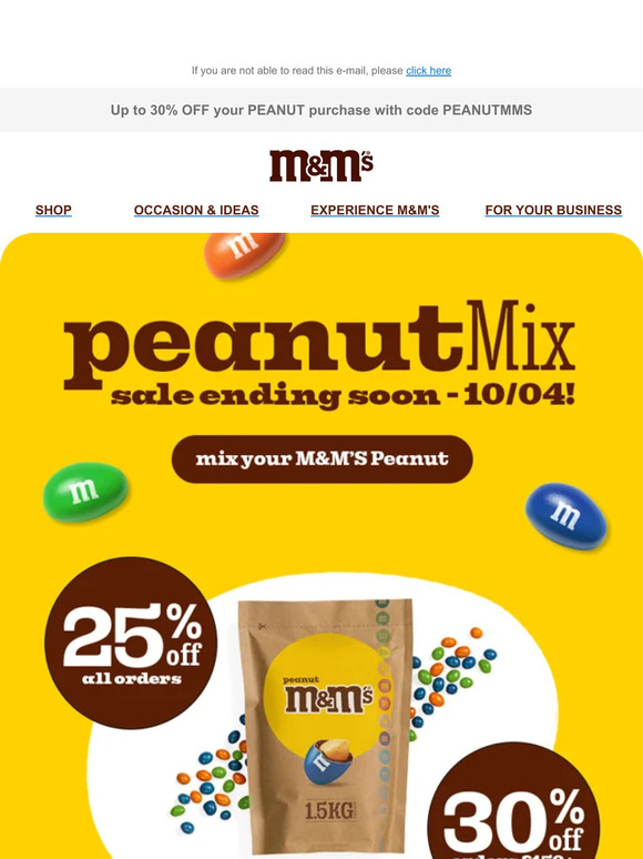 M&M's: This Way for M&M'S Peanut Fun | Milled