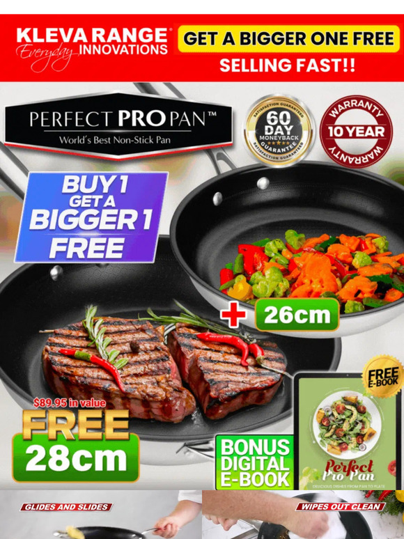 Kleva Range: 🍳 Master Chef's Special Offer Inside... | Milled