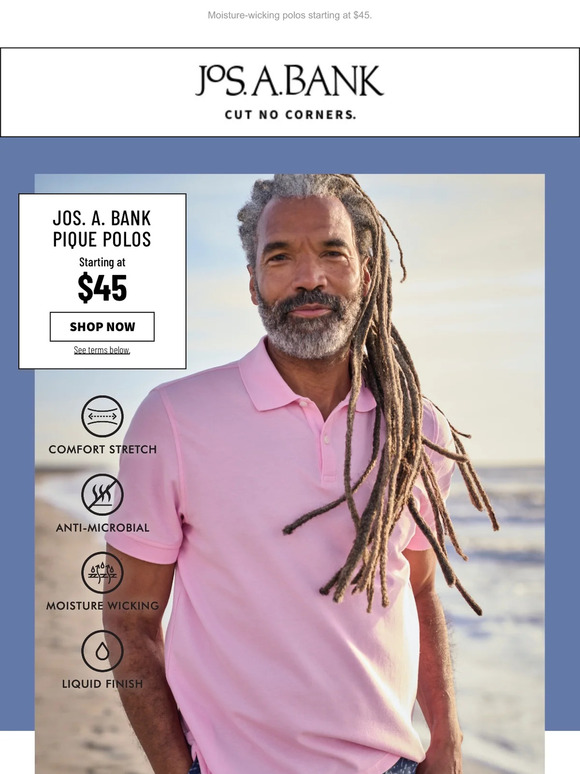 Jos. A. Bank: 13 NEW COLORS. | Milled