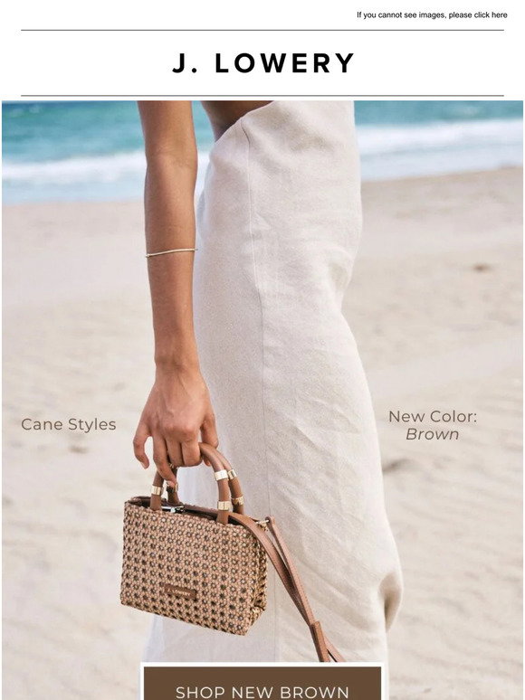 J. Lowery: NEW COLOR SPOTLIGHT 🤎 Brown Cane Arrivals | Milled
