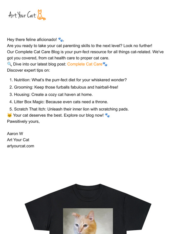 Art Your Cat: Complete Cat Care: Your Ultimate Guide | Milled