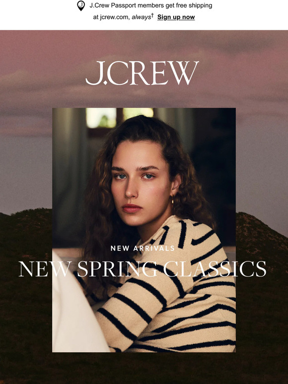 J.Crew: New arrivals, new spring classics | Milled