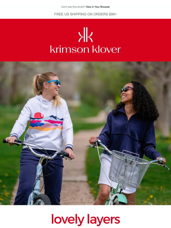 Krimson Klover: Spring Layering Guide | Milled