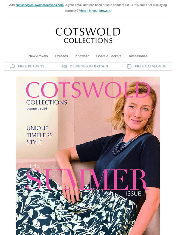 Cotswold Collections: NEW ARRIVALS! | Discover our 2024 Summer Issue ...