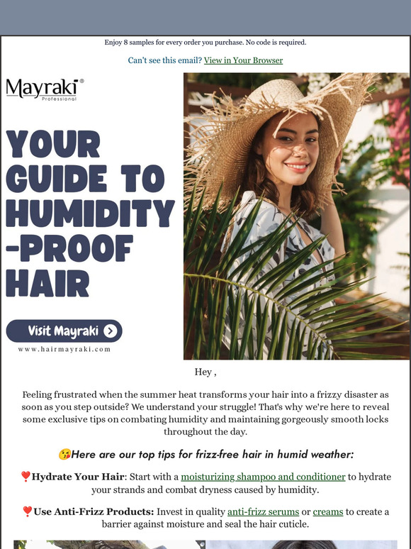 Mayraki: 🤔Your Guide to Humidity-Proof Hair | Milled