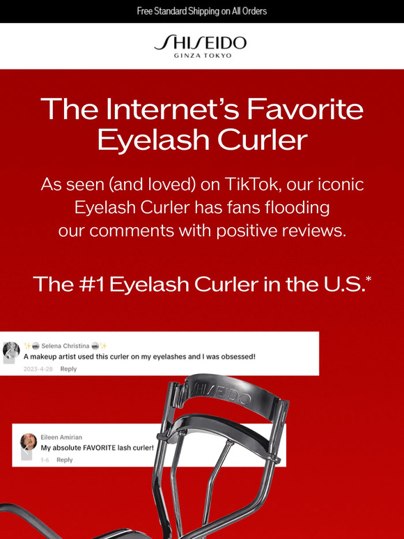 Shiseido: The Famous Eyelash Curler, As Seen on TikTok | Milled