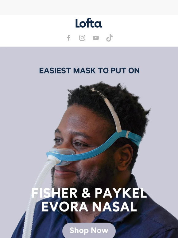 Lofta: 😴 The Easiest CPAP Mask | Milled