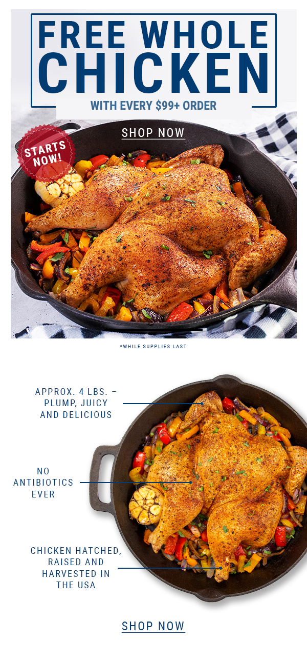 Perdue Farms: ⚡FREE Whole Chicken Giveaway! 🎁 | Milled