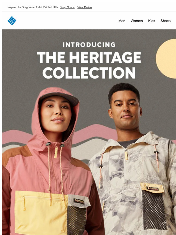 Columbia Sportswear: Explore our new Heritage Collection. | Milled