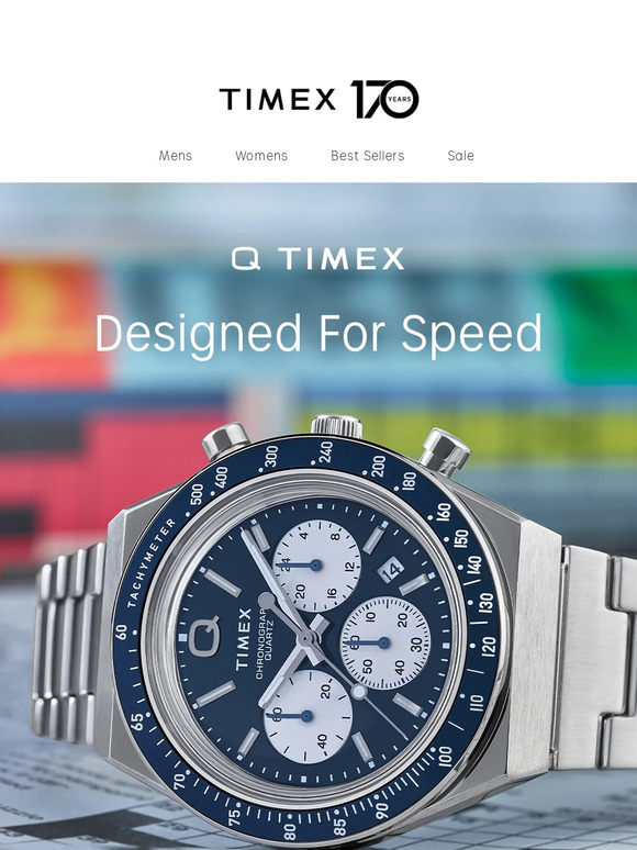 Timex: New Look for Fan Favorite Q Timex Chronograph | Milled