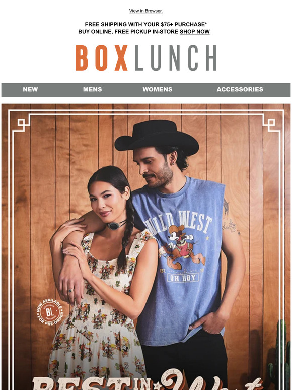 BoxLunch: The Disney Western collection is in town 🌵🐴 | Milled