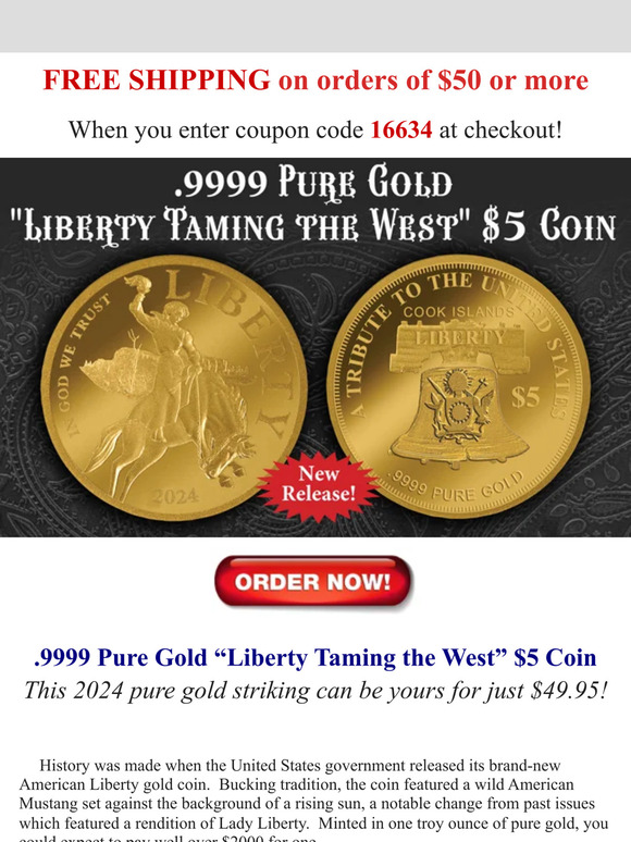 National Collector's Mint: Free Shipping! ★ NEW RELEASE: 2024 .9999 ...