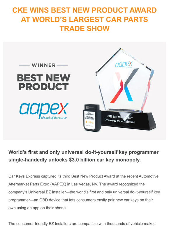 Car Keys Express: World’s first and only universal do-it-yourself key ...