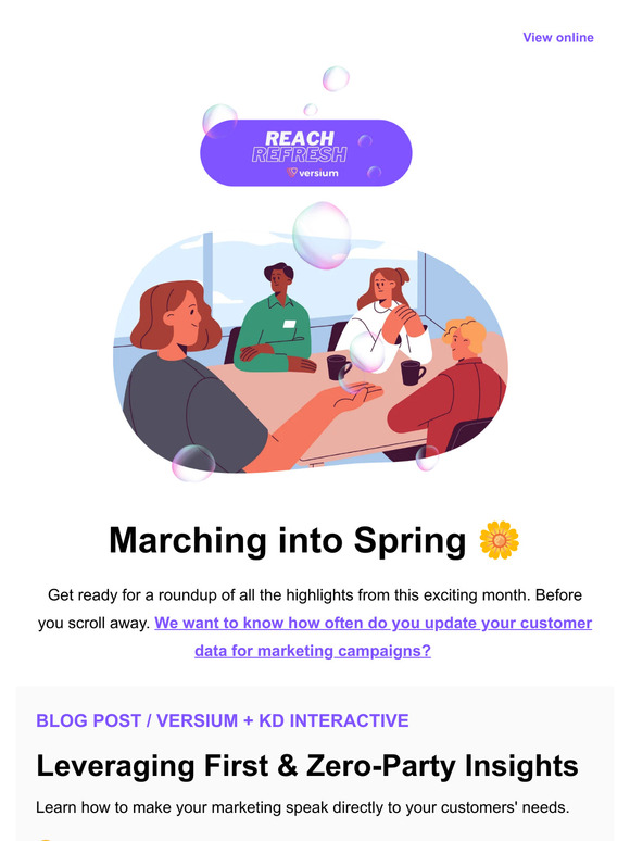 Versium: 🌼 March Recap: Unveiling insights, tips, and more! | Milled