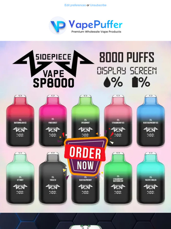 Vapepuffer: 🌶️ Side Piece SP8000 Disposable Vape 8000 Puffs - Shop Now ...