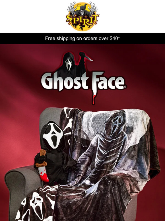 Spirit Halloween: 🔪 Ghost Face décor & collectibles | Milled